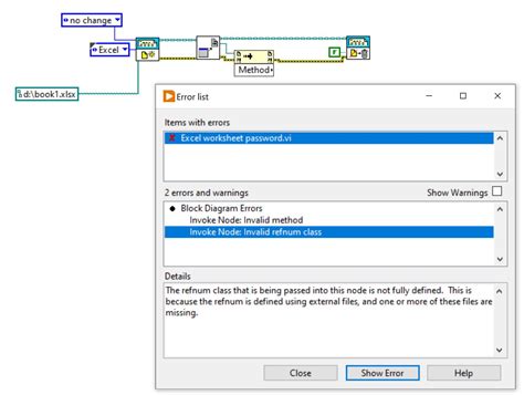 How To Use Activex References Vi To Write Up With An Invoke Node Ni Community