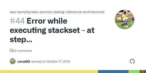 error while executing stackset at step deployedtemplatesbucketpolicy