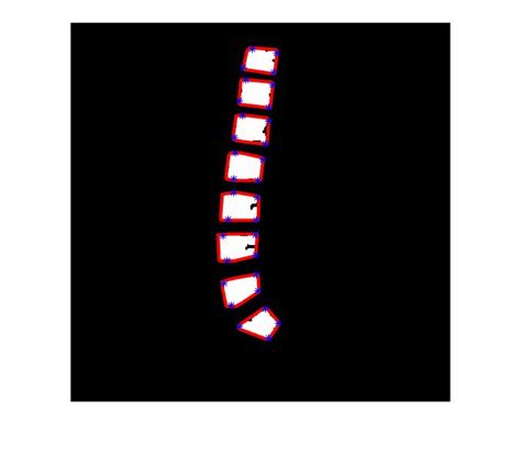 Image Processing How To Find The Corners Of Rotated Object In Matlab Stack Overflow
