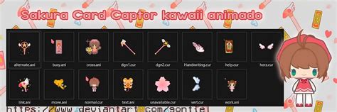 Cursor Sakura Card Captor animado by Gontiel on DeviantArt