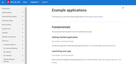 Angular Working With Angular Examples Developer Blog
