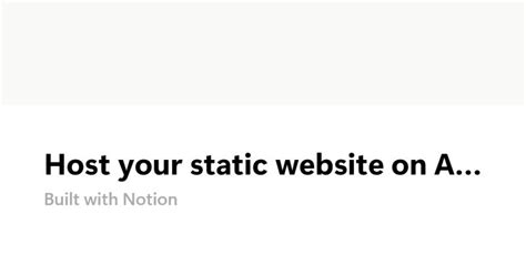 Breeze Patel On Linkedin Host Your Static Website On Amazon S3