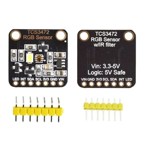 Tcs 34725 Rgb Light Color Sensor Color Identification Module Rgb Color