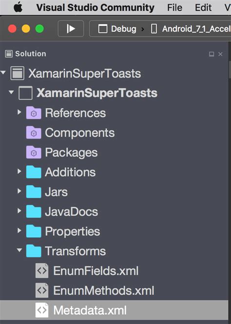 Java Library Binding With Javadocs For Xamarinandroid