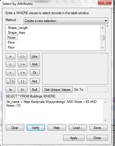 Selection By Attributes Dialog Box Source Own Elaboration Download