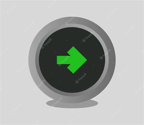 premium vector arrow button