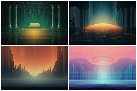 16 abstract ascii art backgrounds hipfonts