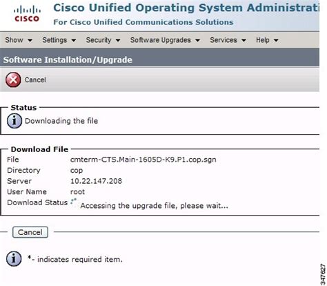 Cisco TelePresence Touch Installation Guide Upgrading From A Cisco Unified IP Phone To A