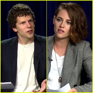 Kristen Stewart Pranks Jesse Eisenberg During This Awkward Interview