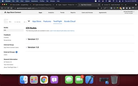 App Store Connect Why Does Ios Build Dont Show In Test Flight Even