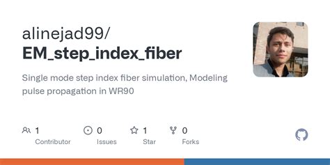 Github Alinejad99 Em Step Index Fiber Single Mode Step Index Fiber