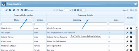 Group Header Grid 4 Php Framework
