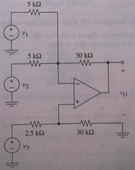 Solved Use Superposition To Find Vo In Terms Of The Inputs Chegg
