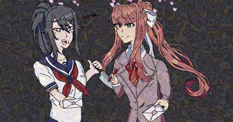 Ddlc Yandere Simulator And Ddlc Yemonlovesartのイラスト Pixiv