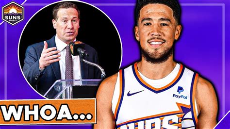 Devin Booker gives HUGE trade update... | Phoenix Suns News - YouTube