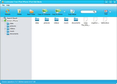 Coolmuster Free IPad IPhone IPod Disk Mode Online Help
