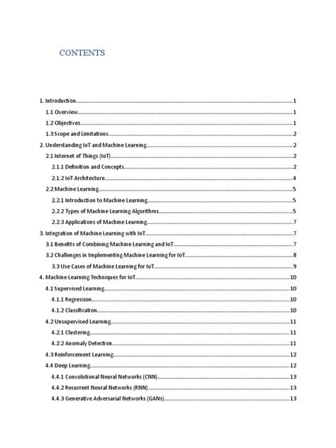 machine learning for iot report pdf machine learning internet of