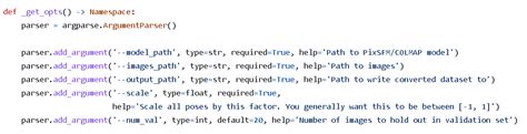 Colmap To Mega Nerf Py What Exactly Is The Scale Parameter In This Scale Issue