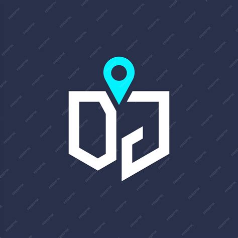 Premium Vector Oj Location Logo Design For Recruitment And Navigation
