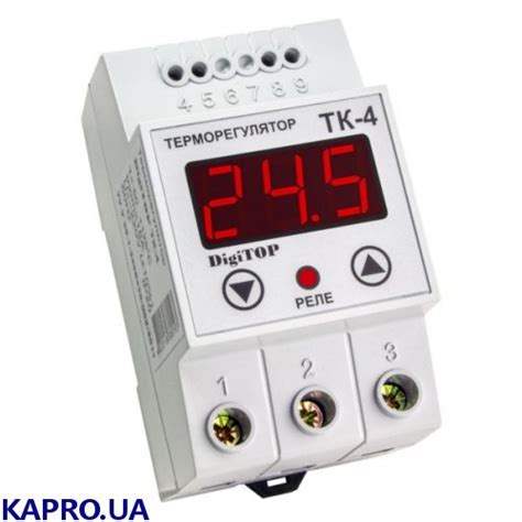 Терморегулятор с выносным датчиком DigiTop ТК-4 DigiTop