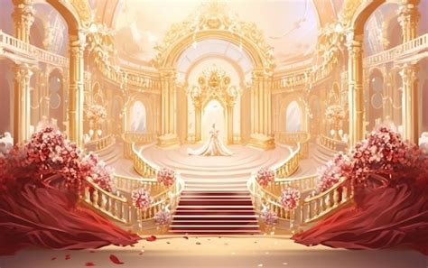 Premium Photo Wedding Luxury Background Illustration