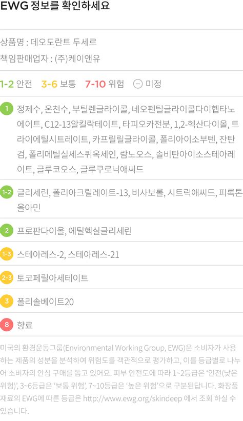 유리아쥬 데오도란트 두세르 50ml 저자극 롤온 타입 마켓컬리