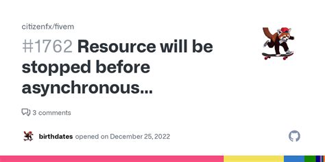 Resource Will Be Stopped Before Asynchronous Onresourcestop · Issue