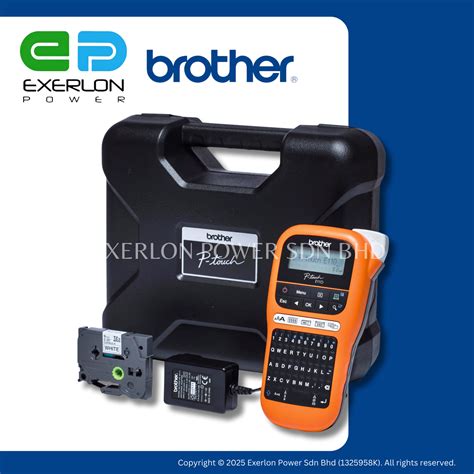 BROTHER PTE VP Handheld Labeling Machine Portable Label Printer Exerlon Com My