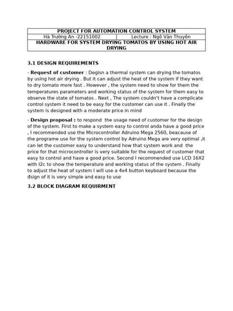 Project For Automation Control System Pdf Thermocouple Arduino
