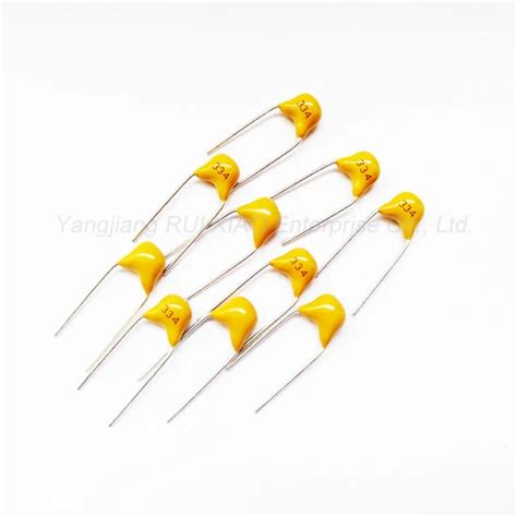 Monolithic Capacitor 50v 033uf Pitch 508mm 334 Electronic Components