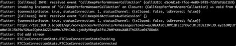 IOS No Audio When I Connect Webrtc Just Video Works Issue Flutter Webrtc Callkeep