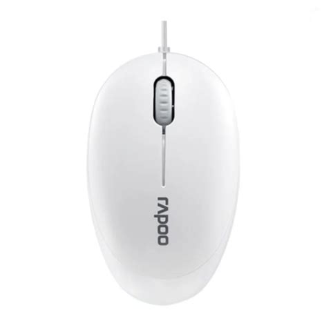 Rapoo N Usb Mini Wired Mouse White Ormocnet