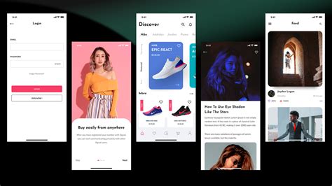 E Commerce Mobile App On Behance
