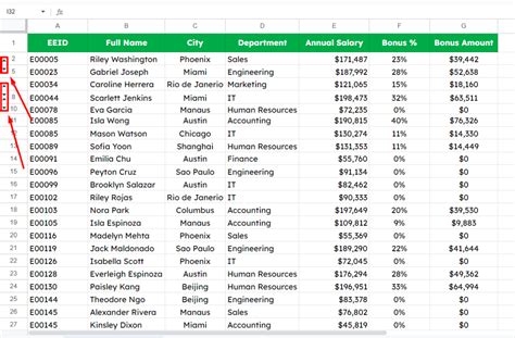 How To Hide And Unhide Rows In Google Sheets Desktop Mobile View Software Accountant