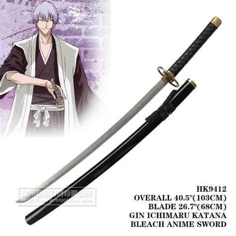 Gin Ichimaru Katana Bleach Anime Sword Swords And Cosplay Price
