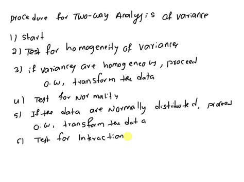 Solved Option A Is Incorrect Use The Procedure For Two Way Analysis