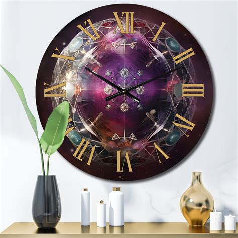 Design Art Galactic Planetary Sphere I Wall Clock Wayfair