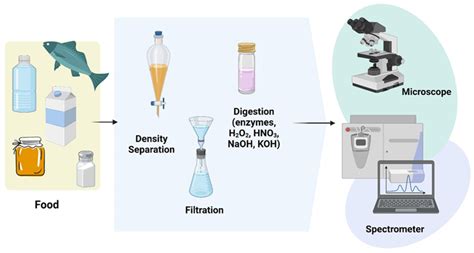 Microplastics Detection Stages Created With Download