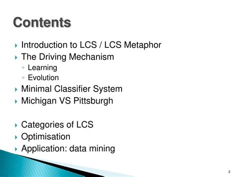 Ppt Learning Classifier Systems Powerpoint Presentation Free