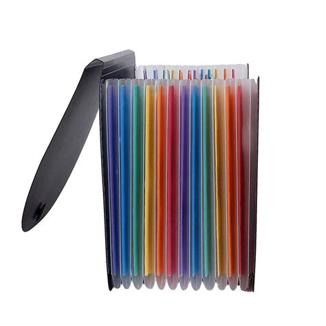 Expanding File Folder 13 24 Pockets File Organiser Grandado