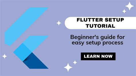 Flutter Setup Tutorial Download Set Up The Path And Create Your