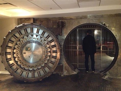 Old Bank Vault Door Stashvault