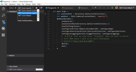 F VSCode Ionide Unable To Trigger Breakpoint Stack Overflow