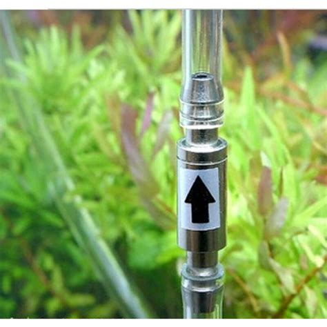 สแตนเลสวาล์วตรวจสอบทางเดียว Aquarium Co2 เครื่องกําเนิดไฟฟ้า Diffuser