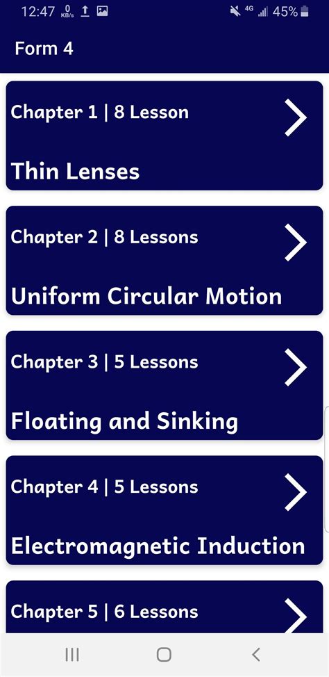 Physics Notes Form 1 4 Offline Apk For Android Download