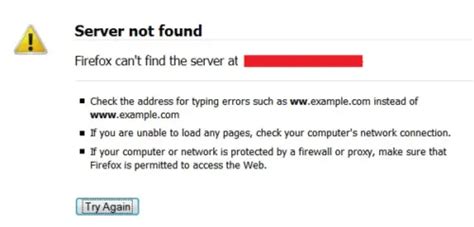 Fix Server Not Found Firefox Can T Find The Server