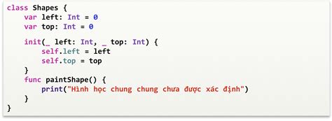 khai thác tính kế thừa và chuyển đổi kiểu trong swift