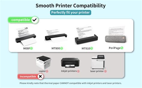 Thermal A4 Paper For M08f A4 Portable Printer Compatible With Brother Pj762 Pj763mfi Phomemo