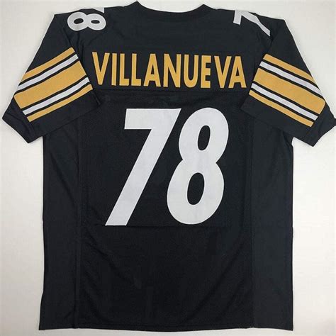 Alejandro Villanueva Jersey Pittsburgh Steelers Custom Throwback