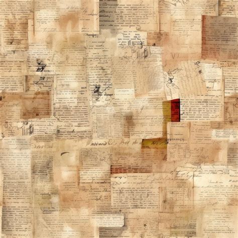 Premium Ai Image A Collage Of Old Papers With The Words Old On